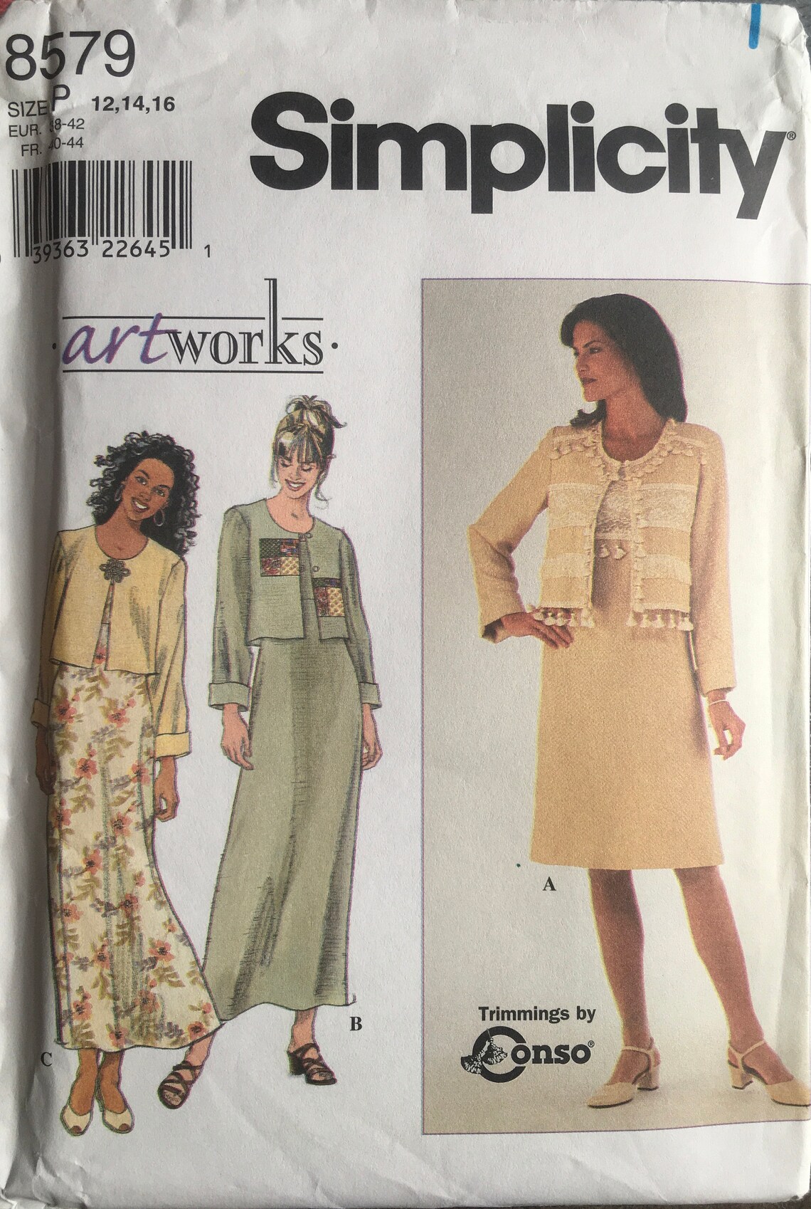Simplicity 8579 Sewing Pattern vintage UNCUT - Etsy