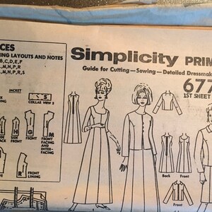 Simplicity 6776 Sewing Pattern vintage UNCUT - Etsy