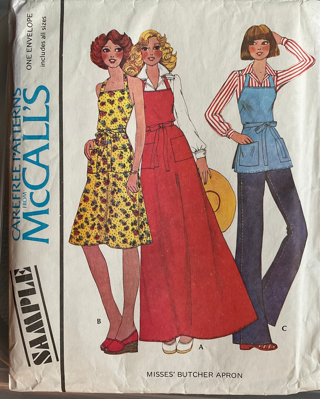 Mccall's Sample Sewing Pattern vintage UNCUT - Etsy