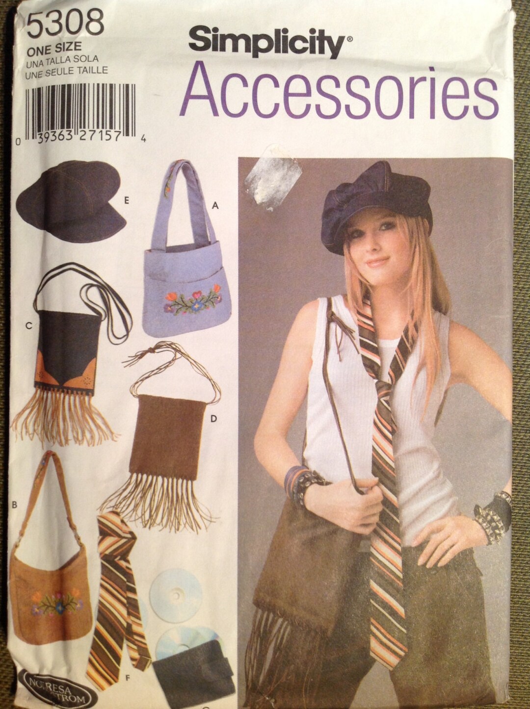 Simplicity 5308 Sewing Pattern vintage UNCUT - Etsy