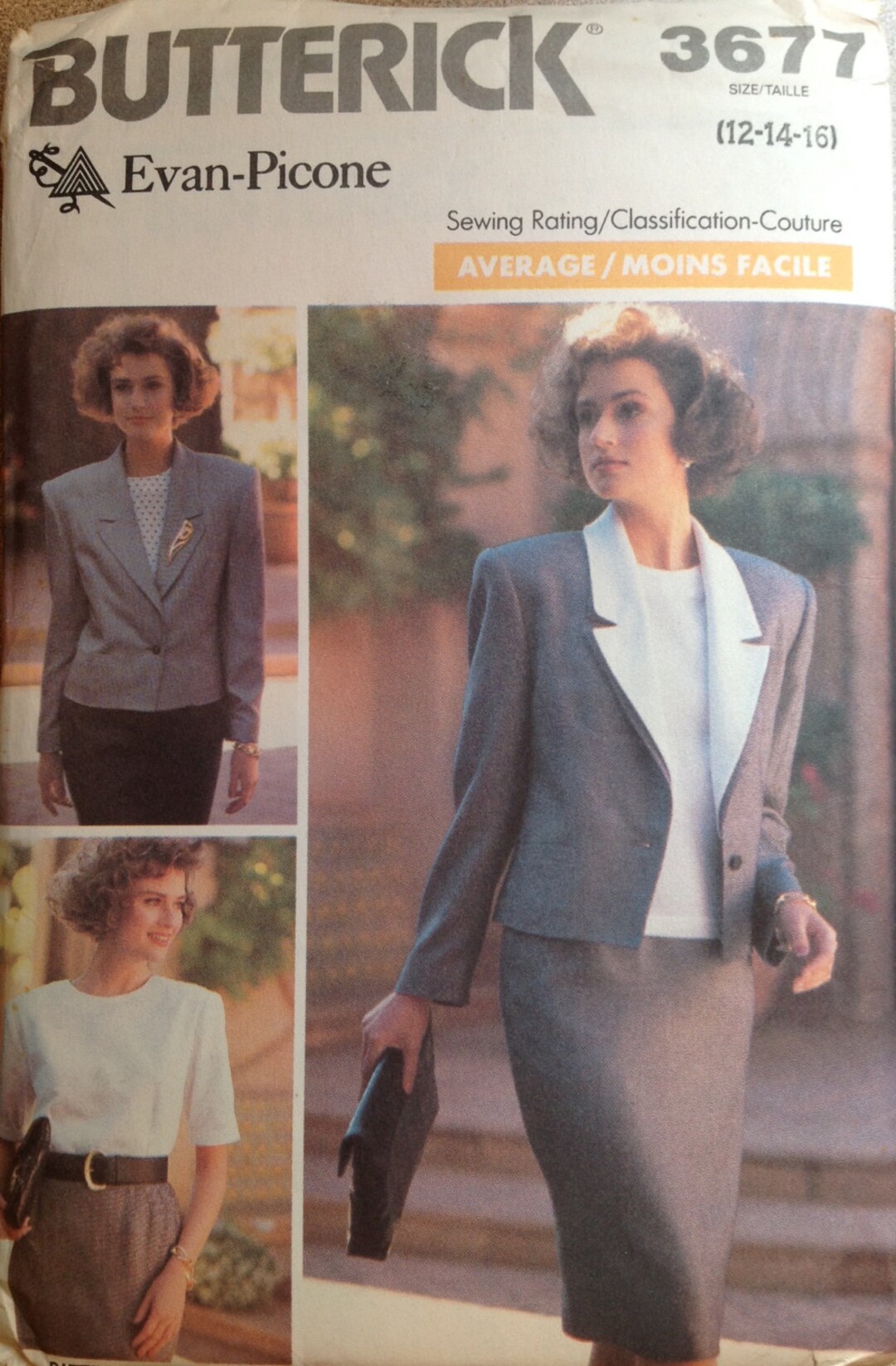 Butterick 3677 Sewing Pattern vintage UNCUT - Etsy