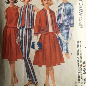 Mccall's 6144 Sewing Pattern vintage CUT - Etsy