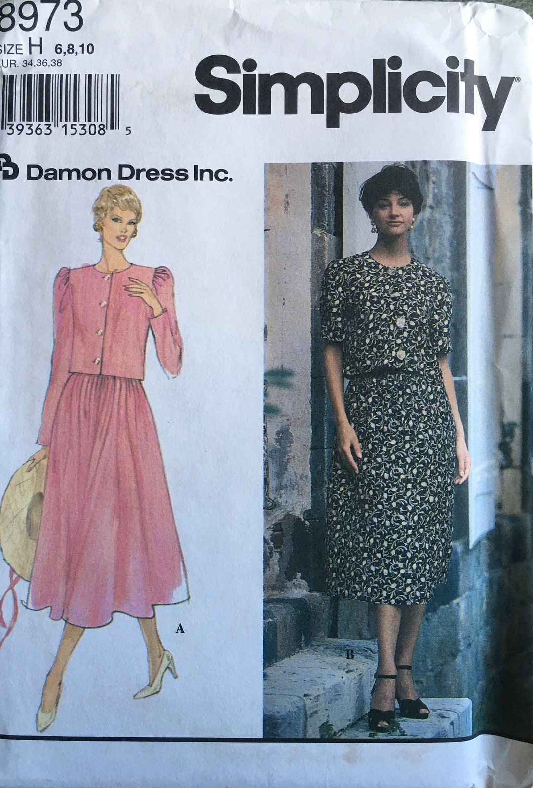 Simplicity 8973 Sewing Pattern vintage UNCUT - Etsy