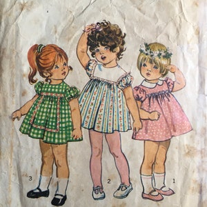 Simplicity 9839 Sewing Pattern vintage CUT - Etsy