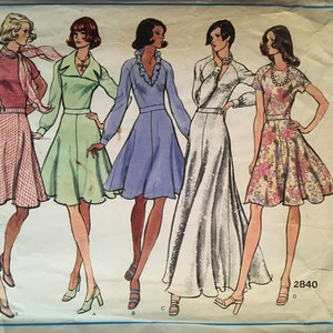 Vogue 2840 Sewing Pattern vintage CUT - Etsy