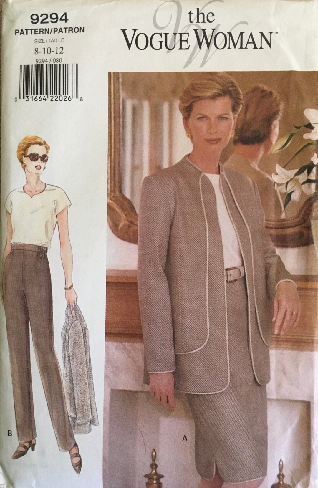 Vogue 9294 Sewing Pattern vintage UNCUT - Etsy
