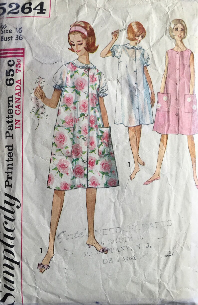 Simplicity 5264 Sewing Pattern vintage CUT - Etsy