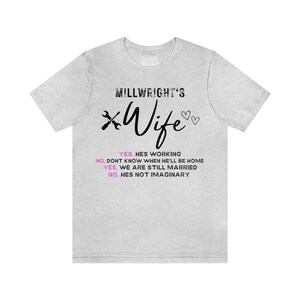 Millwrights WIFE Tshirt|funny Millwright Shirt|millwright's Partner ...
