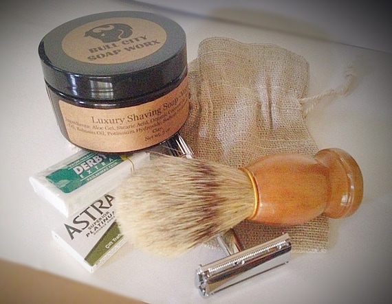 Deluxe Shaving Kit | Etsy