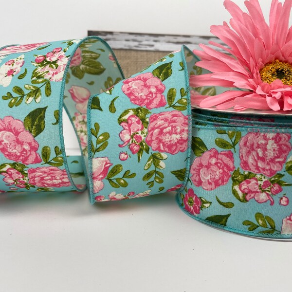 Floral Ribbon - Etsy