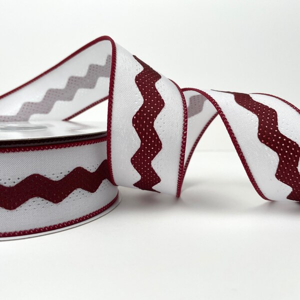 Maroon and White - Etsy