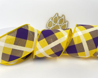 Lsu Tigers Ribbon | Etsy