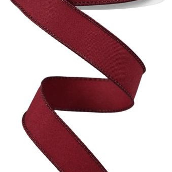 Maroon Ribbons - Etsy