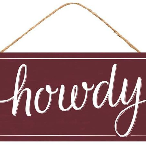Howdy Sign - Etsy