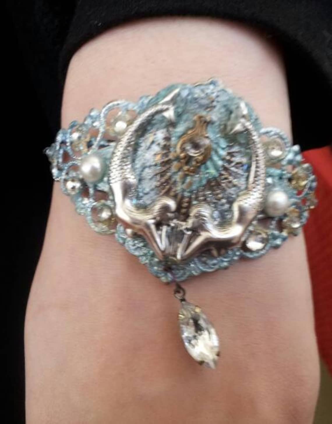 Mermaid Cuff Bracelet - Etsy