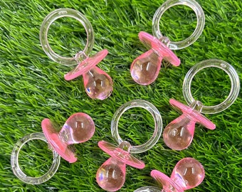 Baby Shower Decorated Pacifiers for Baby Shower Game Baby Shower Party ...