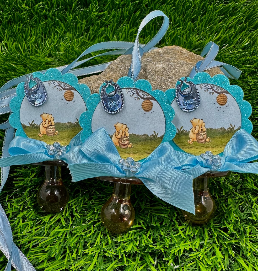 Baby Shower Pacifier Necklaces for Baby Shower Game - 12 Pcs Classic ...