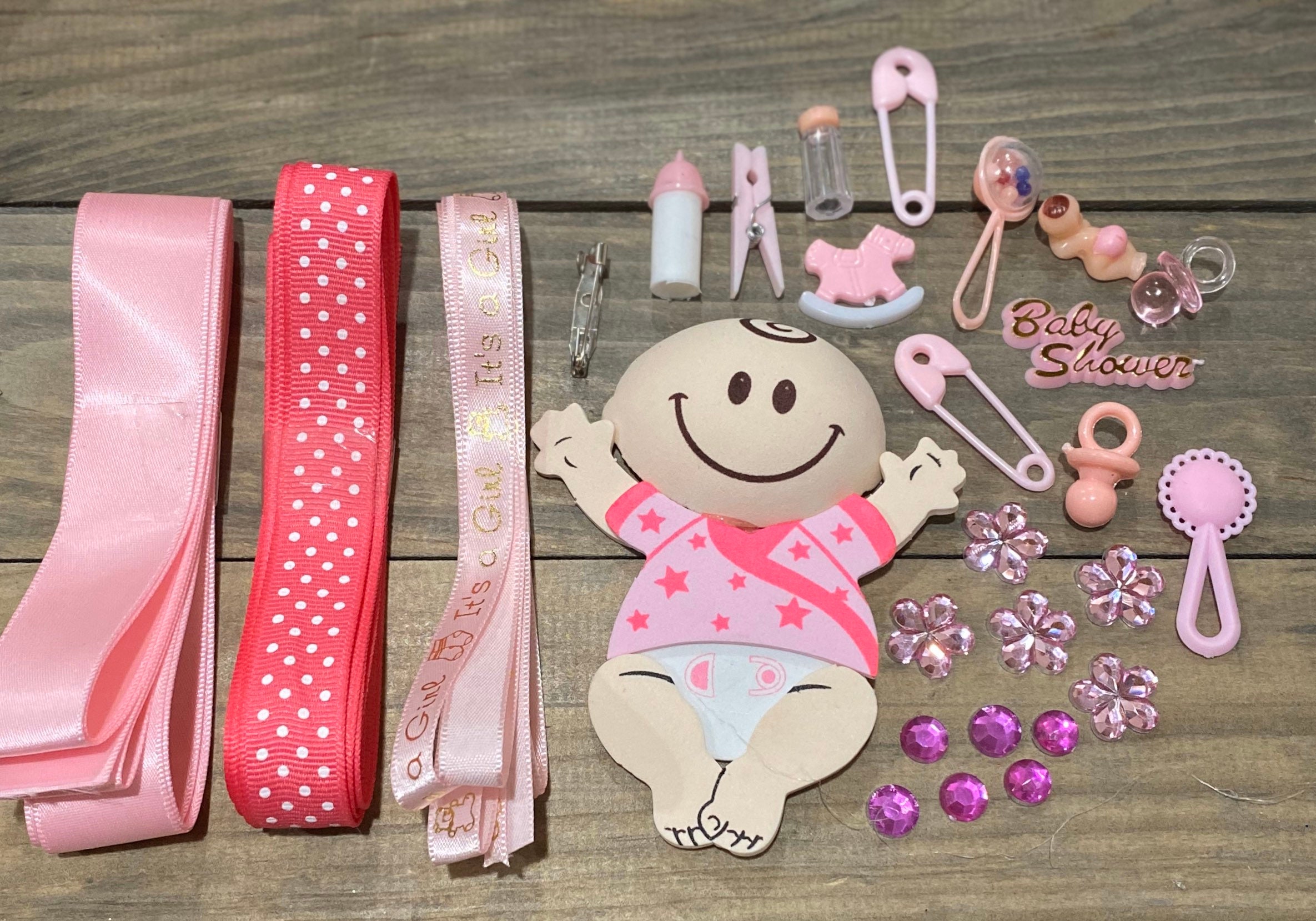 Baby Shower Craft Supplies It s A Girl Baby Shower Etsy baby-shower-craft-supplies-it-s-a-girl-baby-shower-etsy