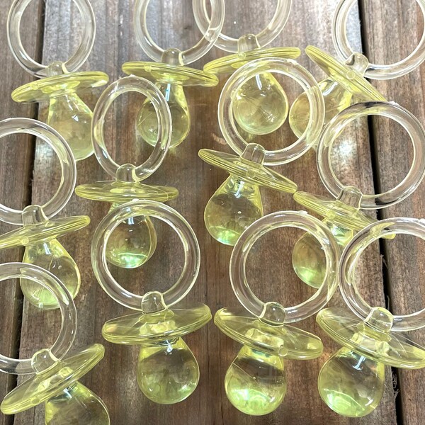 Plastic Pacifiers - Etsy