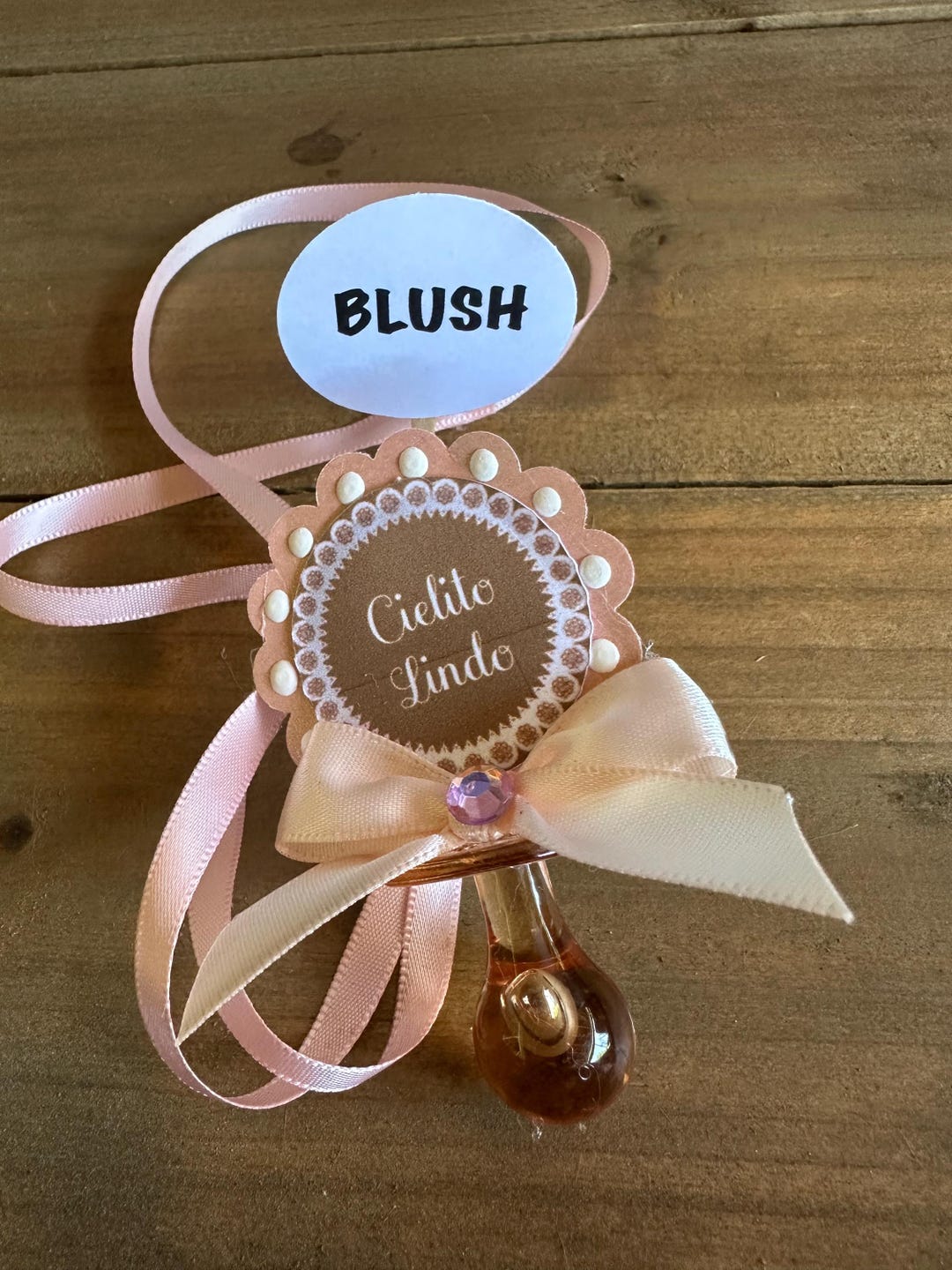 Baby Shower Pacifier Necklaces Party Favor Decorations - 12 Pcs Fiesta ...