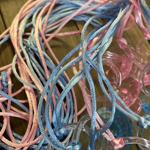 12 Pcs Baby Shower Pacifiers With String Baby Shower Craft - Etsy