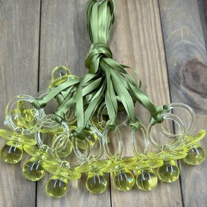 Baby Shower Pacifiers Party Favor Decorations - 12 Pcs Yellow Pacifiers ...