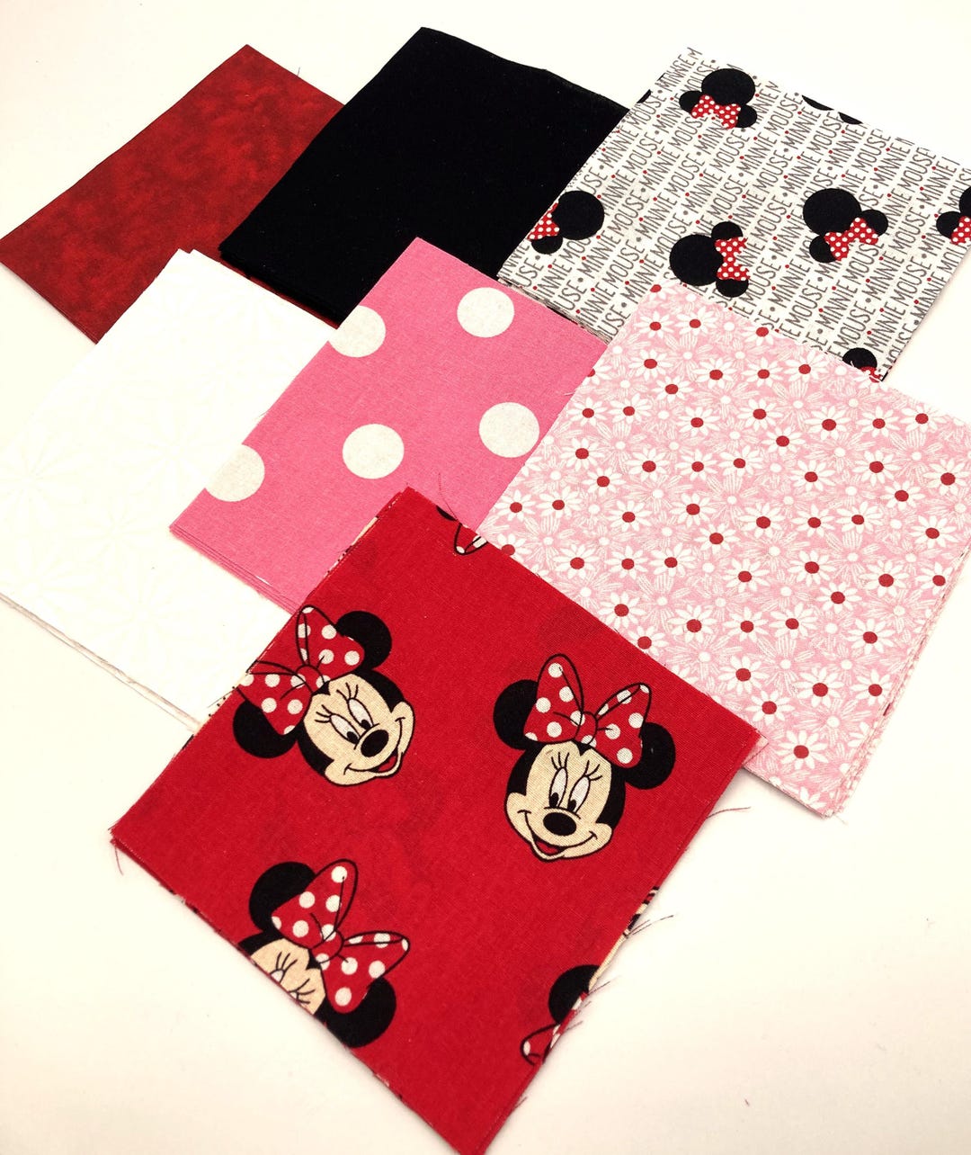 Minnie Mouse Charm Pack -- Made With Disney Licensed Fabric - Etsy