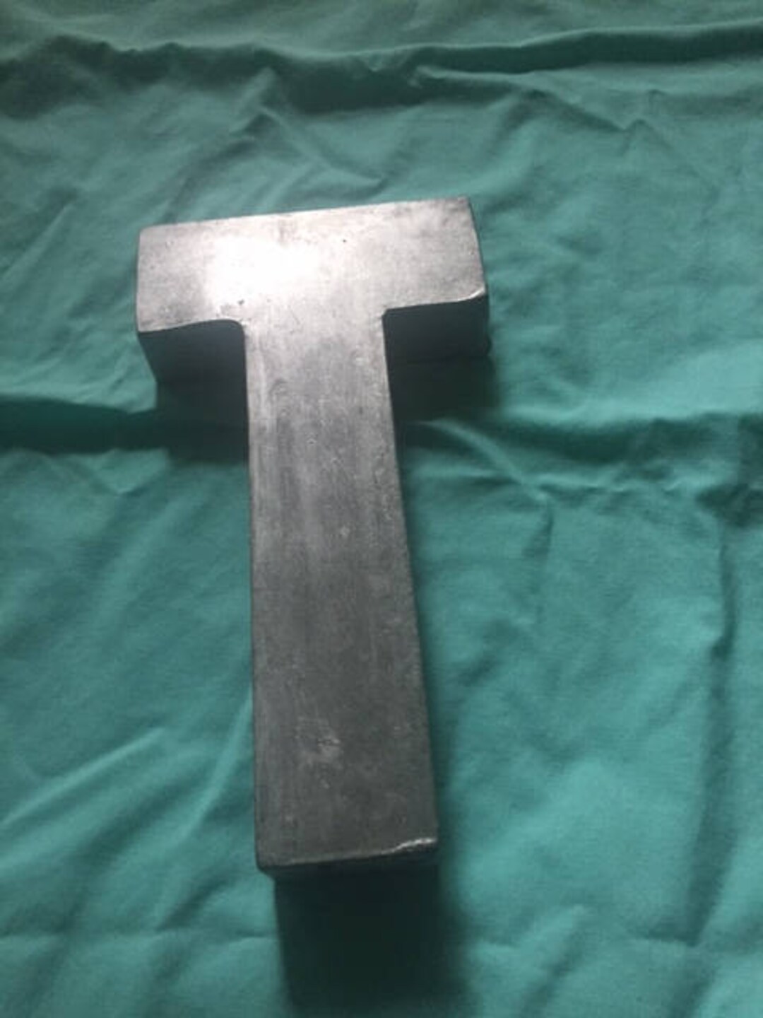 Three Dimensional Industrial Metal Letter "t" - Etsy