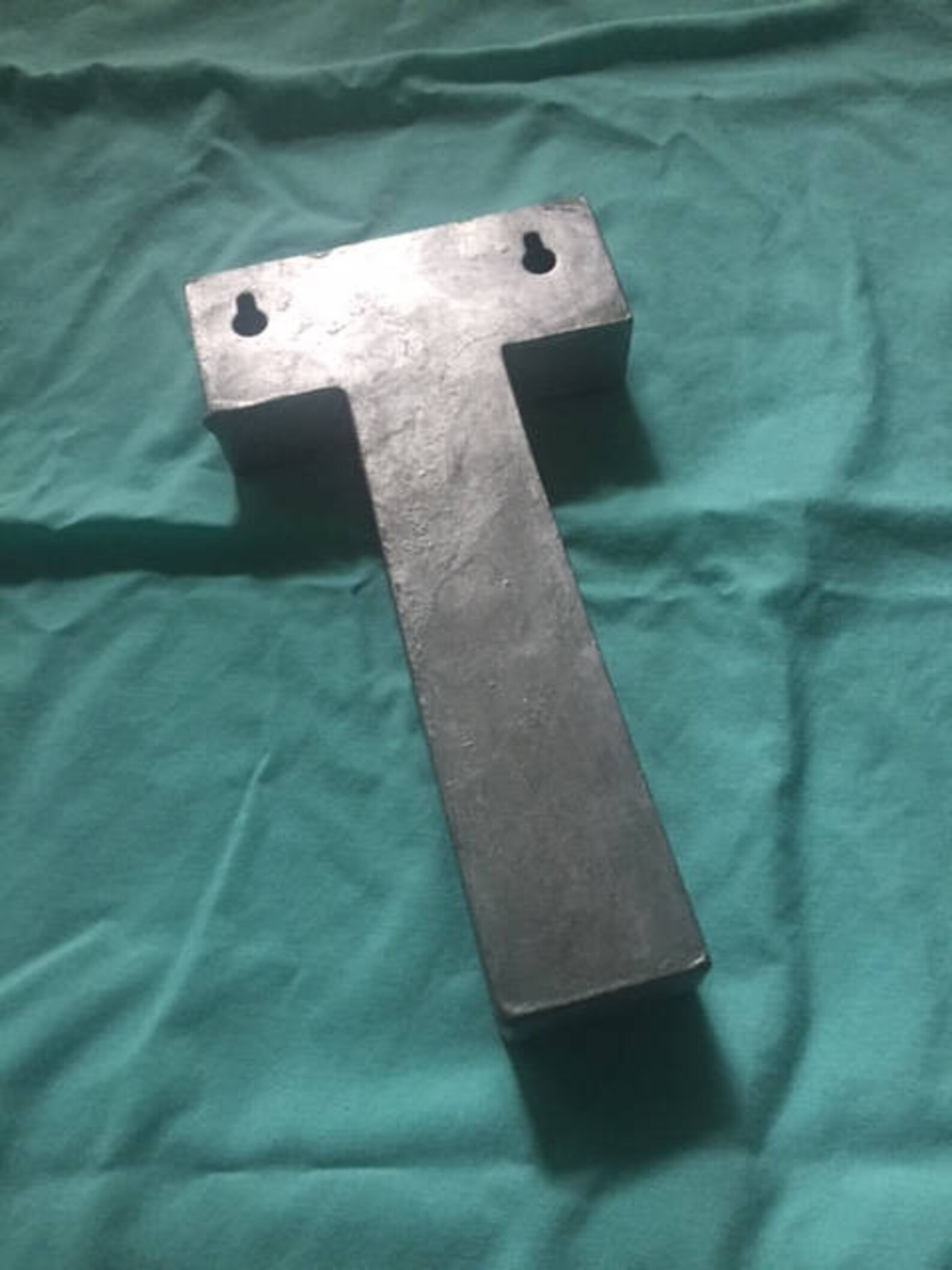 Three Dimensional Industrial Metal Letter t - Etsy