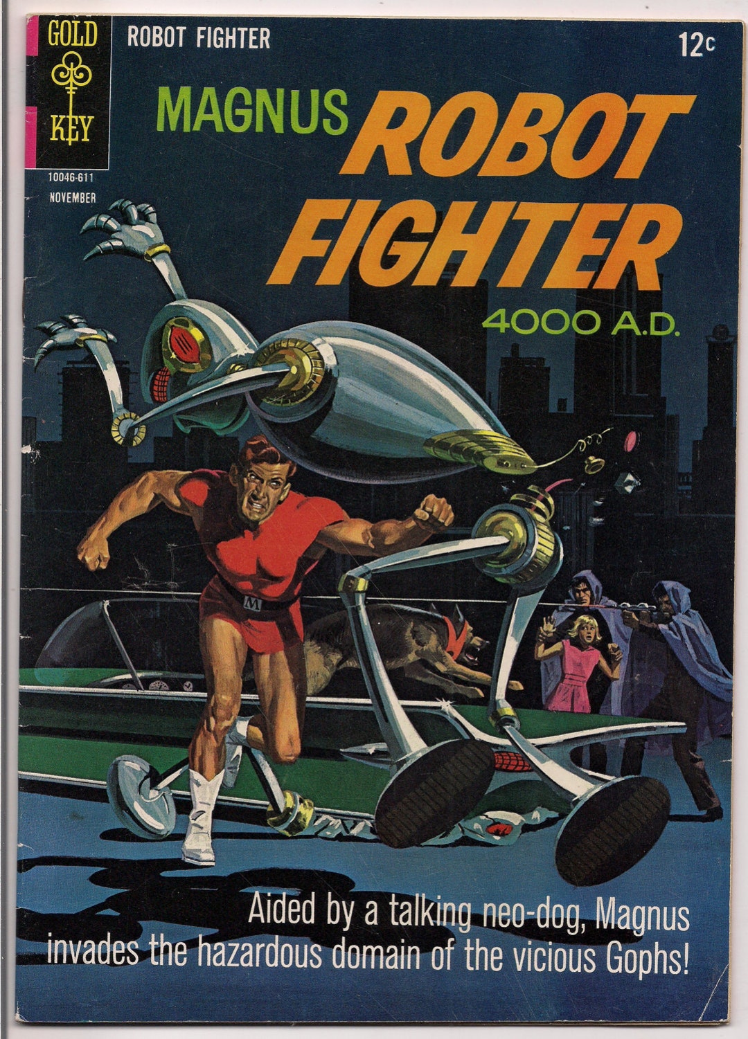 Magnus Robot Fighter 16 Gold Key Comics Russ Manning - Etsy