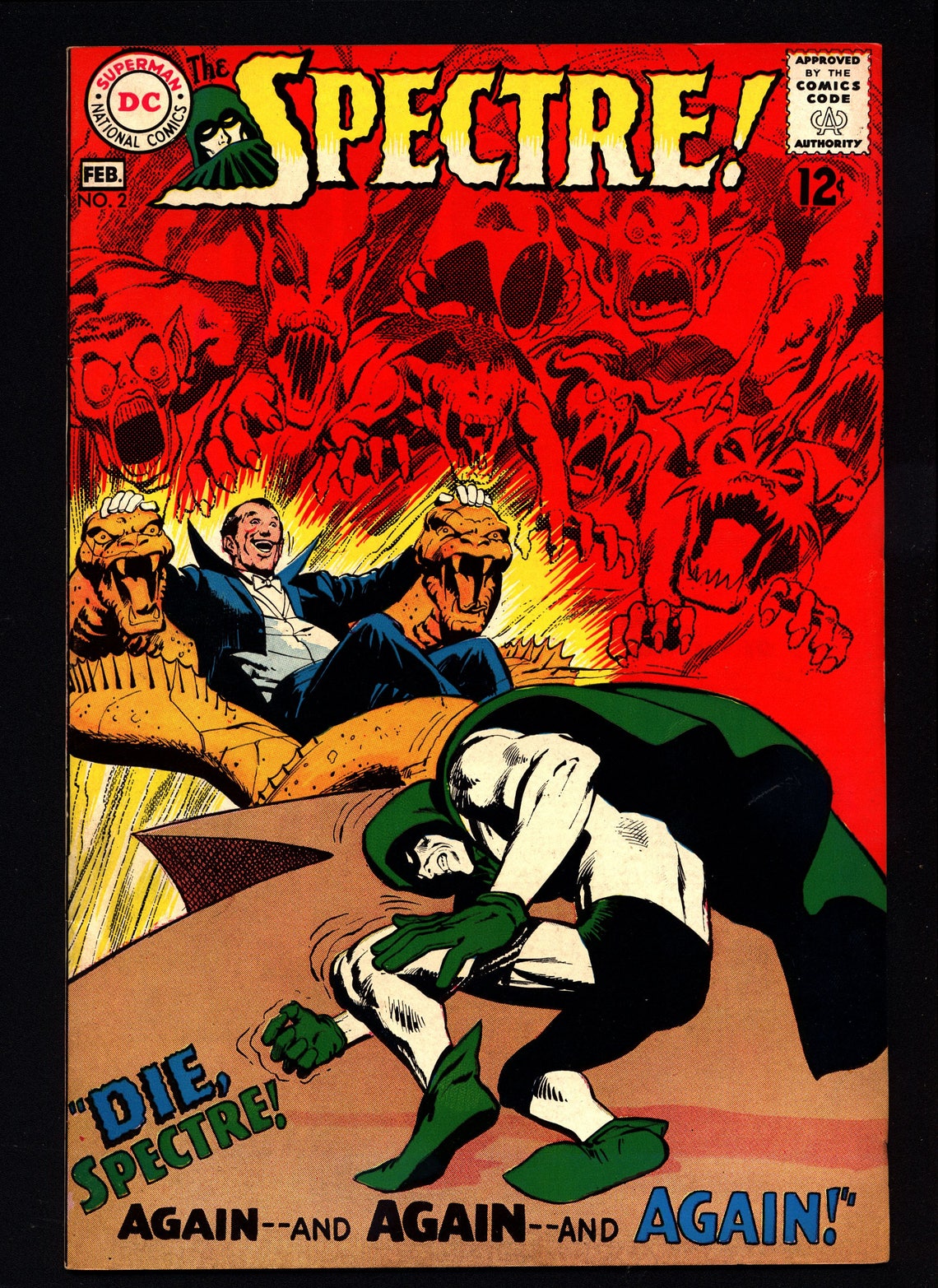 The SPECTRE 2the Ghostly Guardianfirst DC Comics Super-hero - Etsy