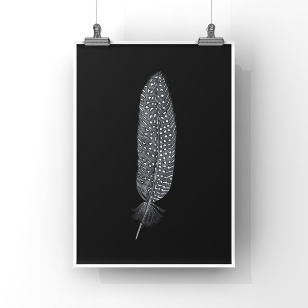 Feather Print - Etsy
