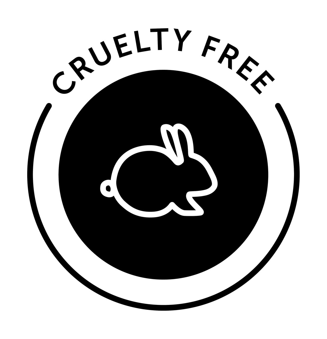 Cruelty Free Icon, Not Tested on Animals Icon Svg, Minimalist Cruelty ...