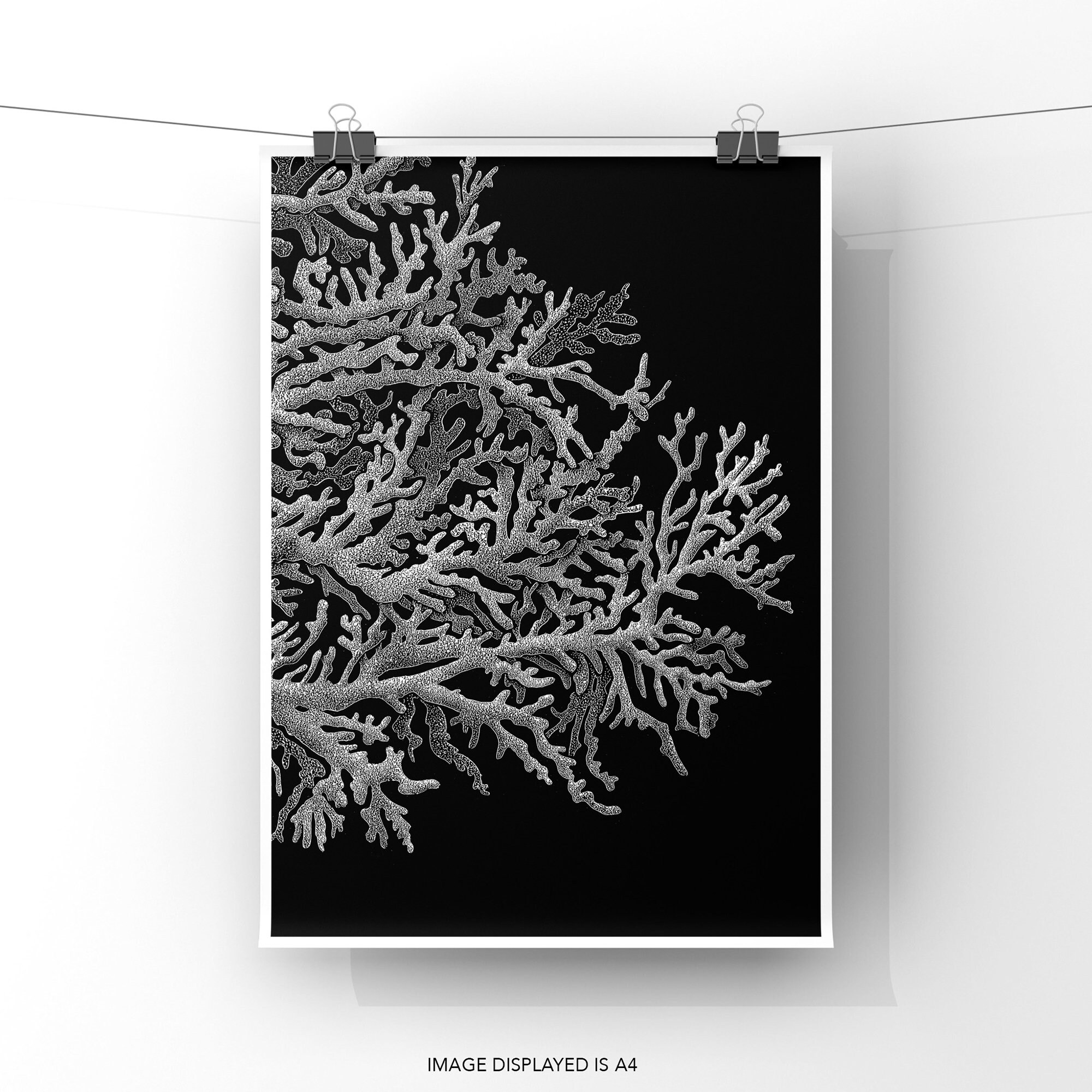 CORAL PRINT 8x10 Print Coral Wall Art Ocean Art Print - Etsy