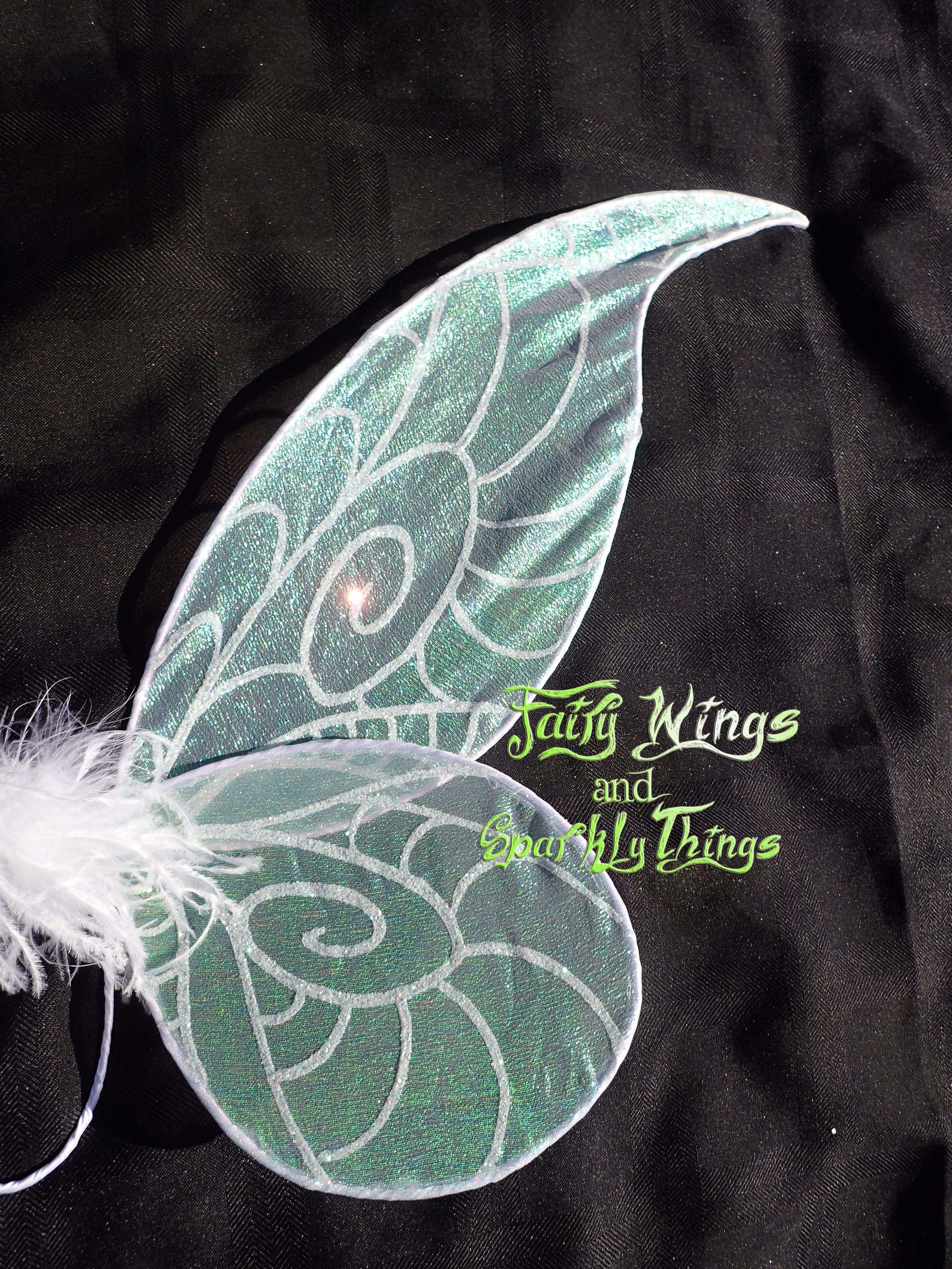 Large Iridescent White Tinkerbell Inspired Adult Sized Pixie | Etsy