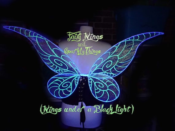Dark Tinkerbell Wings Dark Fairy Dark Fairy With Leafy Wings