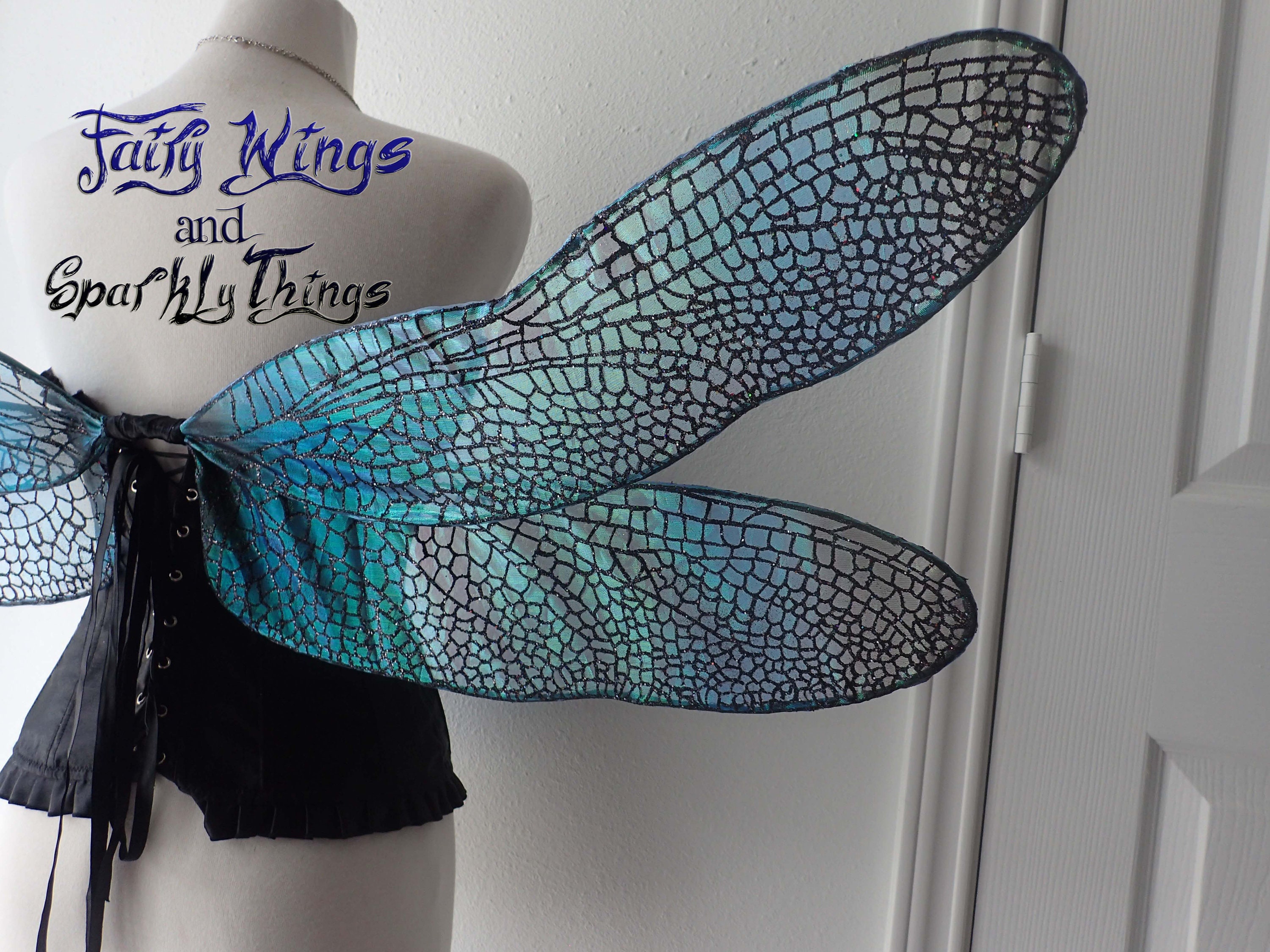 Custom Iridescent Blue and Holo Black Realistic Life Like Adult ...
