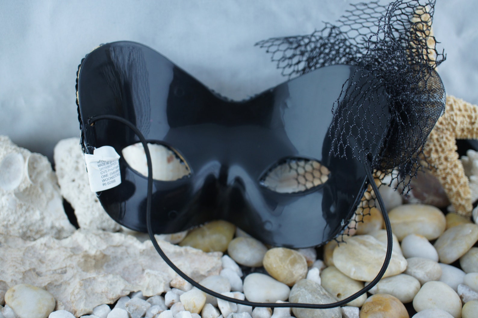 Half-fase Art Deco Masquerade Ball Mask Feather Black Gold - Etsy