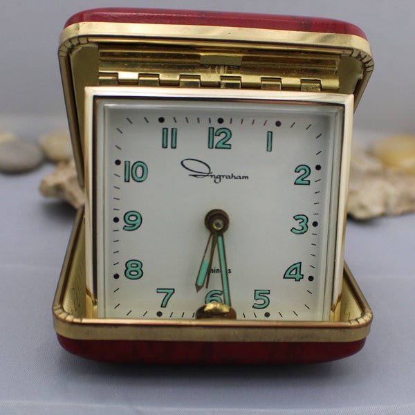 Vintage Travel Clock - Etsy
