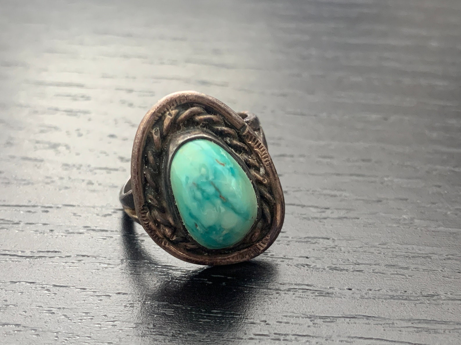 Vintage Ring Sterling Silver 925 Native American Ring Stone is - Etsy