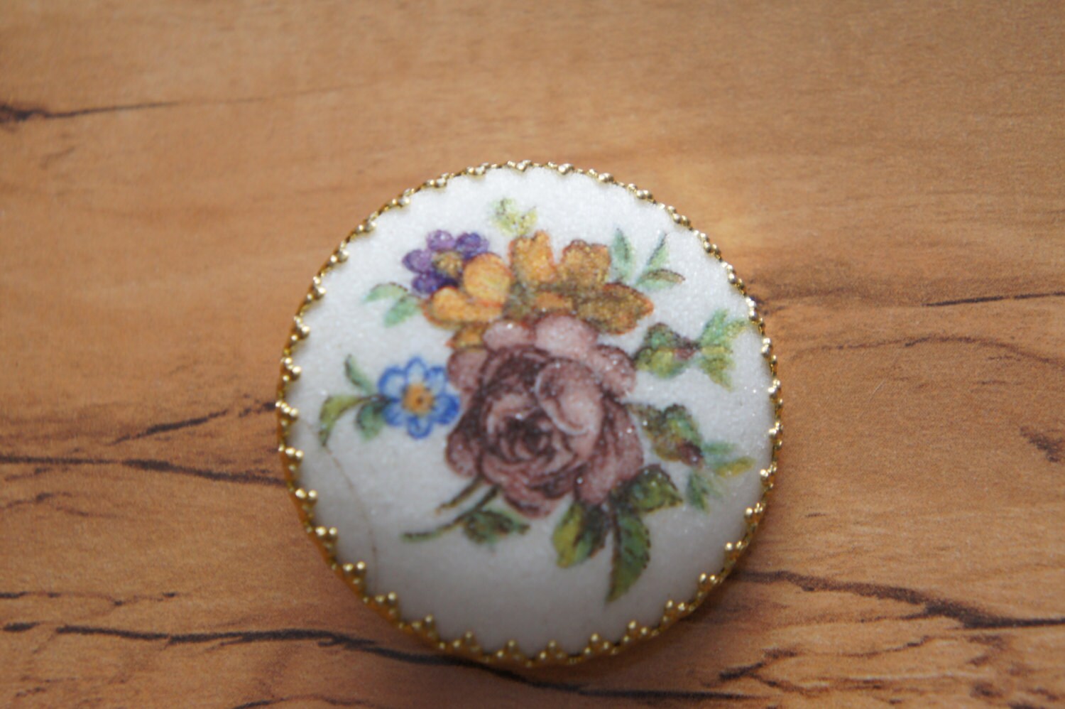 Vintage Jewelry Brooch Pin West Germany Flower Collection | Etsy