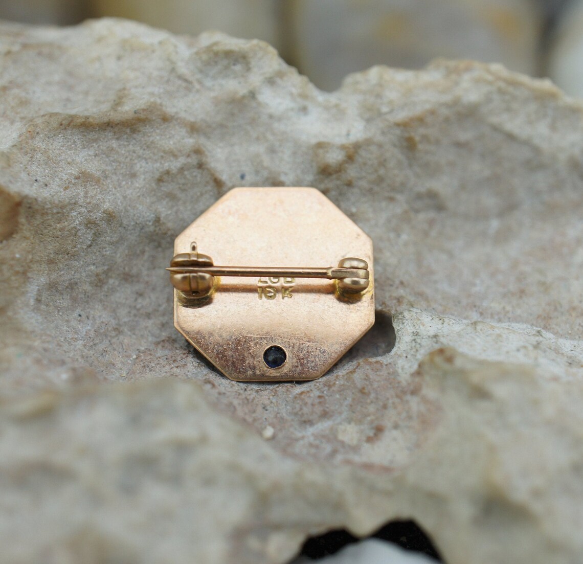 Jewelry Pin Brooch With Diamonds Gemstones Bell Telephone Co Service ...