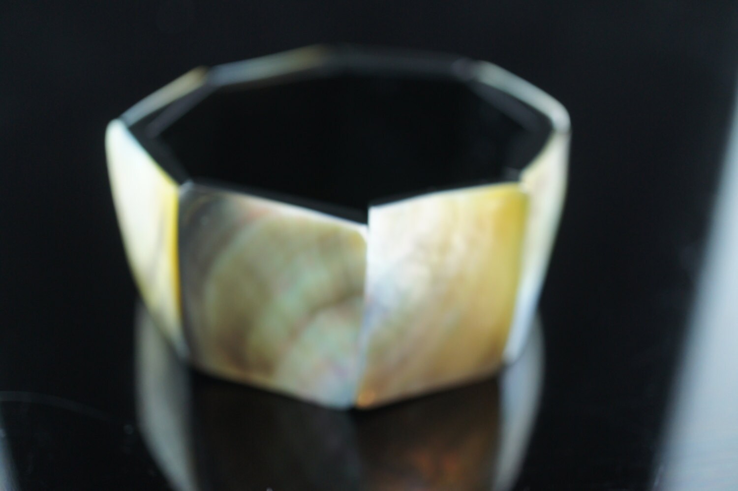 Bracelet Abalone Sparkly Art Deco Jewelry Circa Dimensionless | Etsy