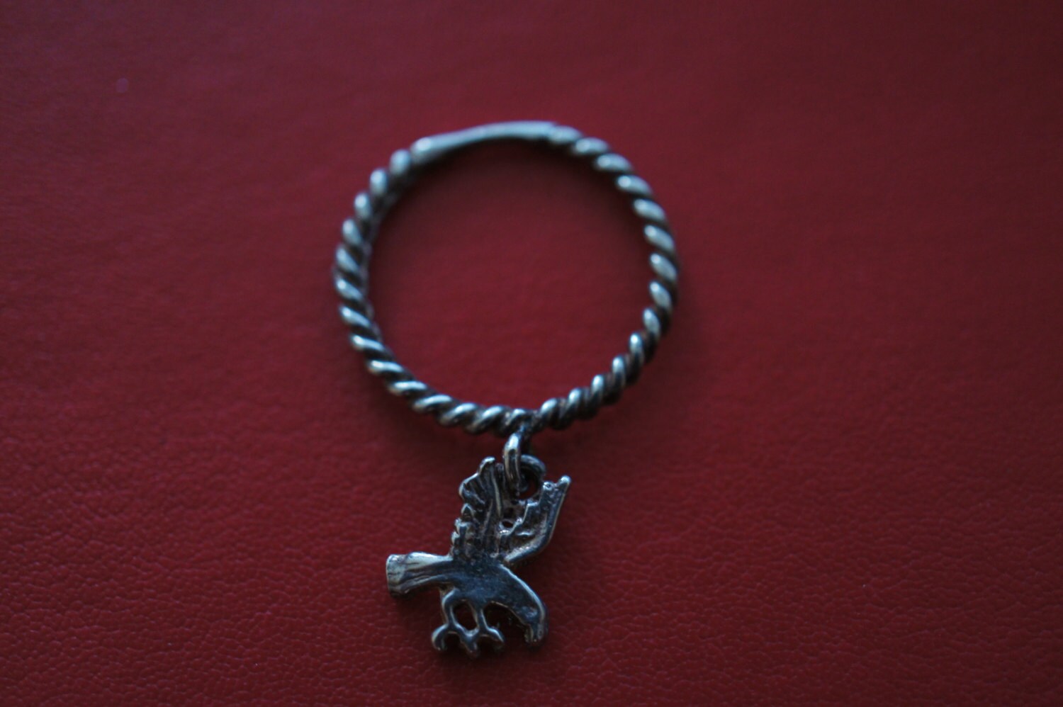 Vintage Solid Eagle Ring or Pendant Stamped 14K Baby | Etsy