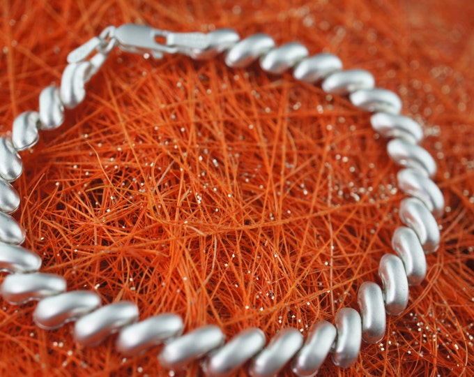 Vintage Art Deco Bracelet Mexico Sixtar MS-66 Sterling Silver 925 Can ...