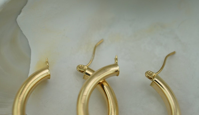 14k SOLID GOLD JAW 1'' Across Art Deco Vintage Jewelry - Etsy