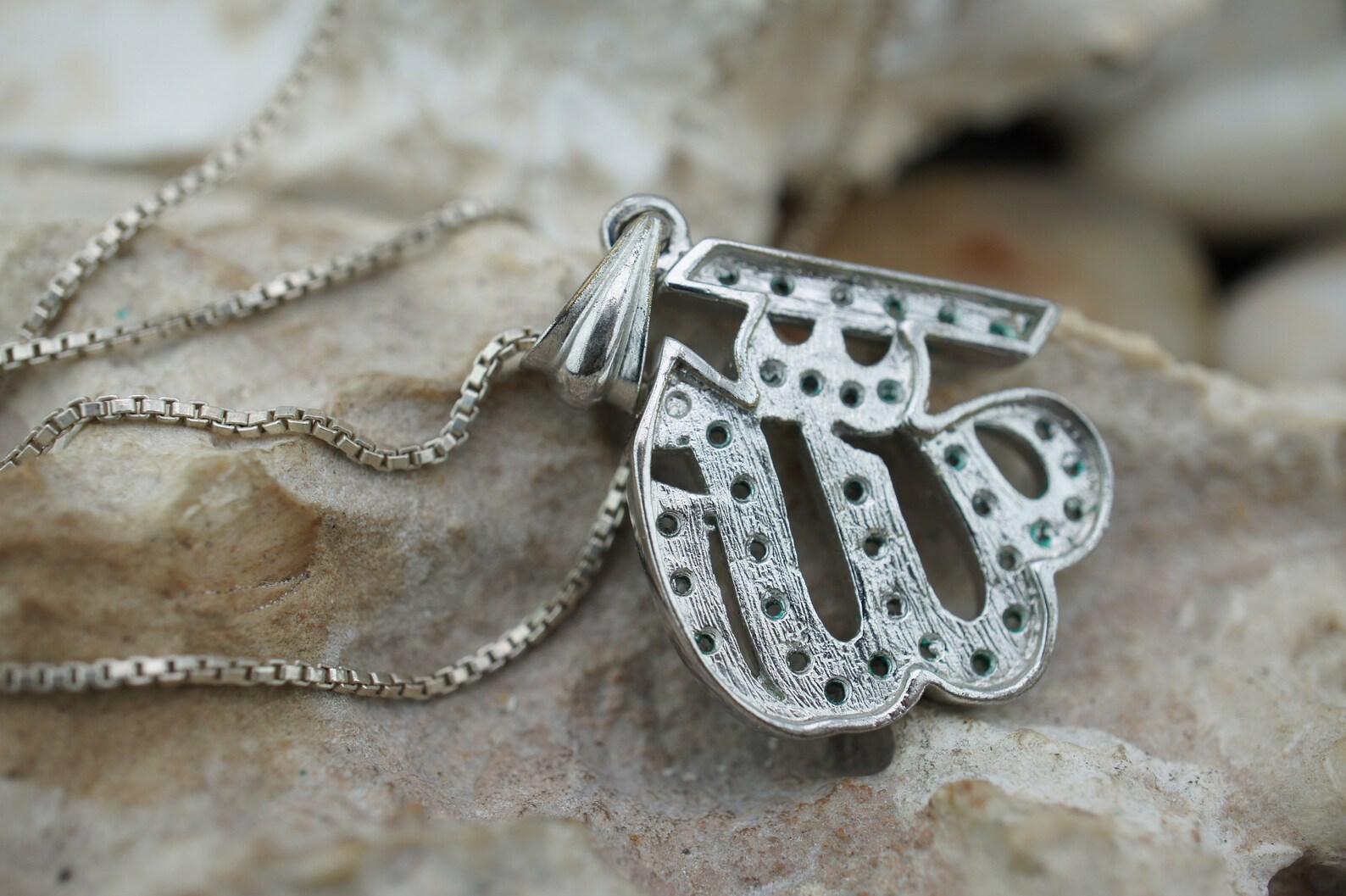 Sterling Silver 925 Vintage Art Deco Pendant CZ Jewelry - Etsy