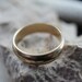 Solid Yellow Gold 14K IGM Wedding Band Ring Engagements Wide Ring 6mm ...