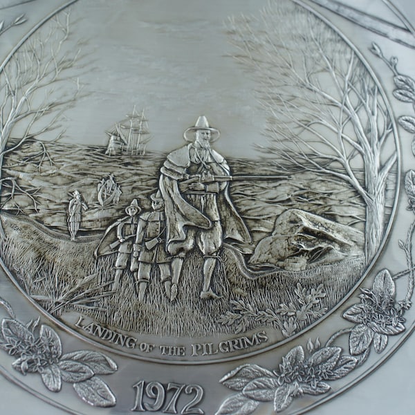 Pilgrim Plate - Etsy