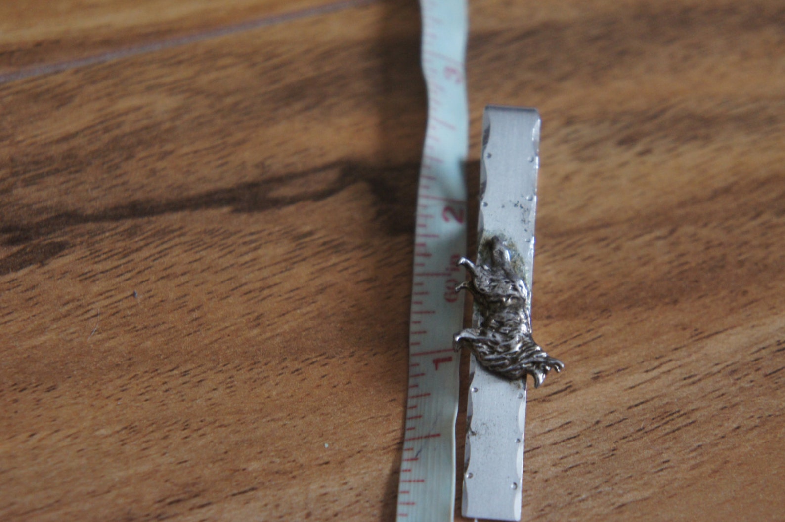 Vintage Anson Clip / Men's Sterling Silver With Centered | Etsy